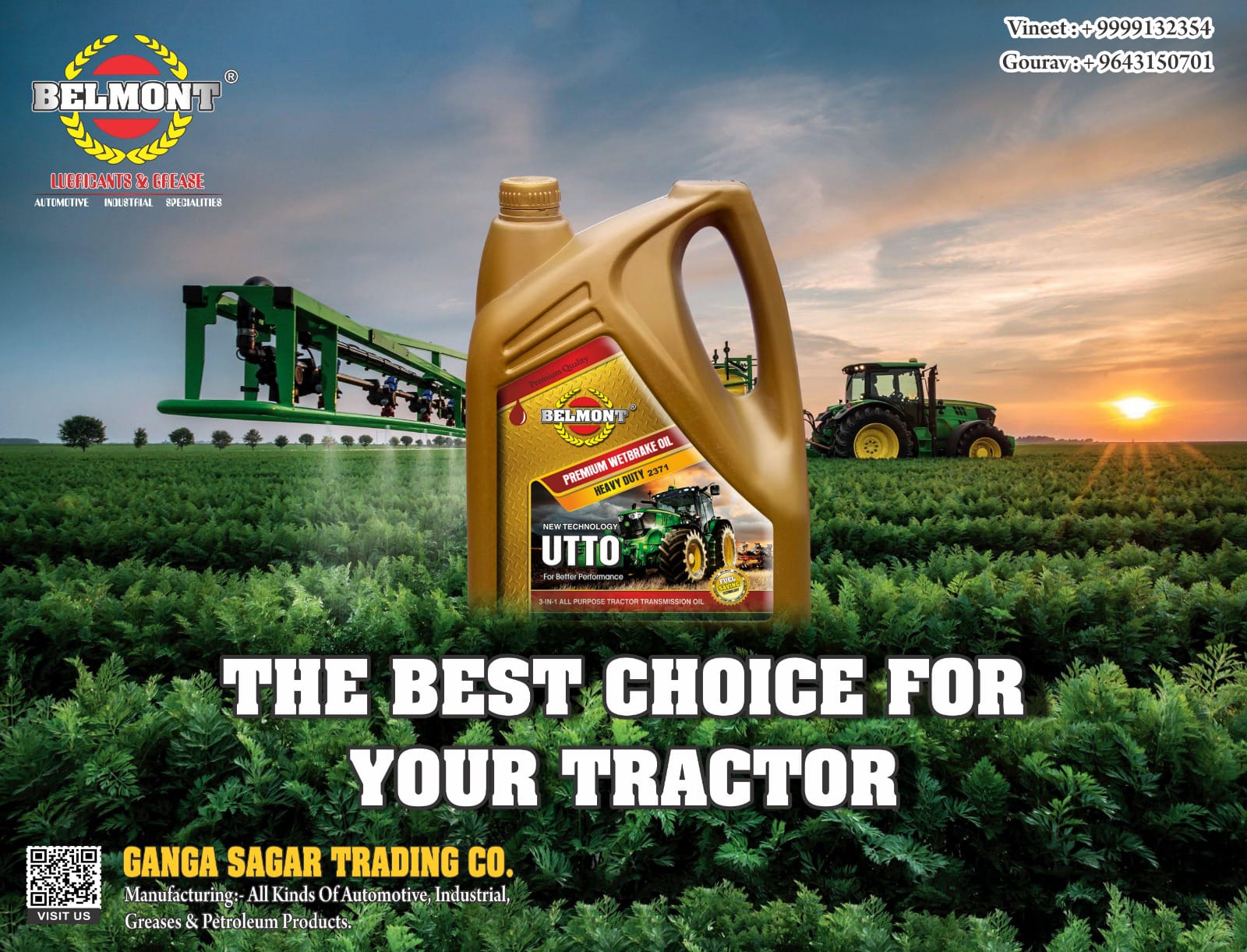 What is UTTO Oil for Tractors & Why Every Farmer Needs It
