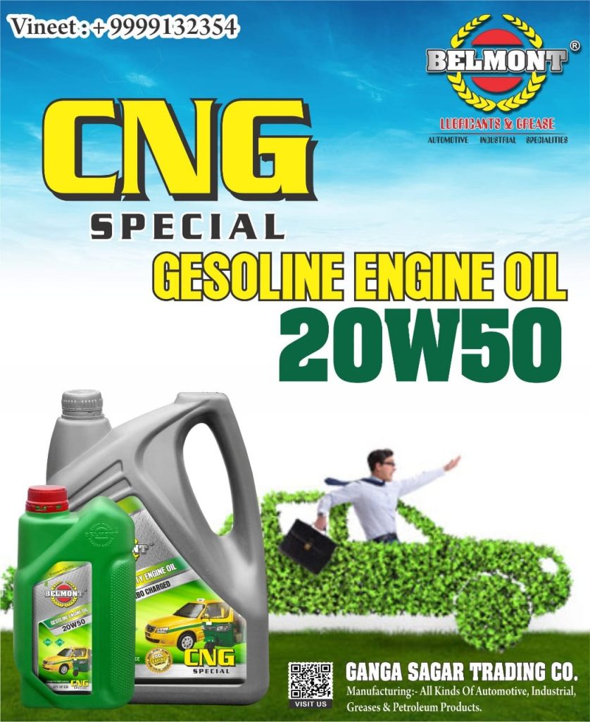 Top CNG 20W50 Engine Oil Brands in delhi India – 2025